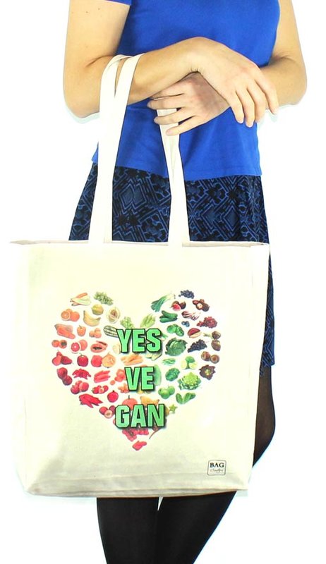 YES VEGAN! Canvas Bag, 19,90